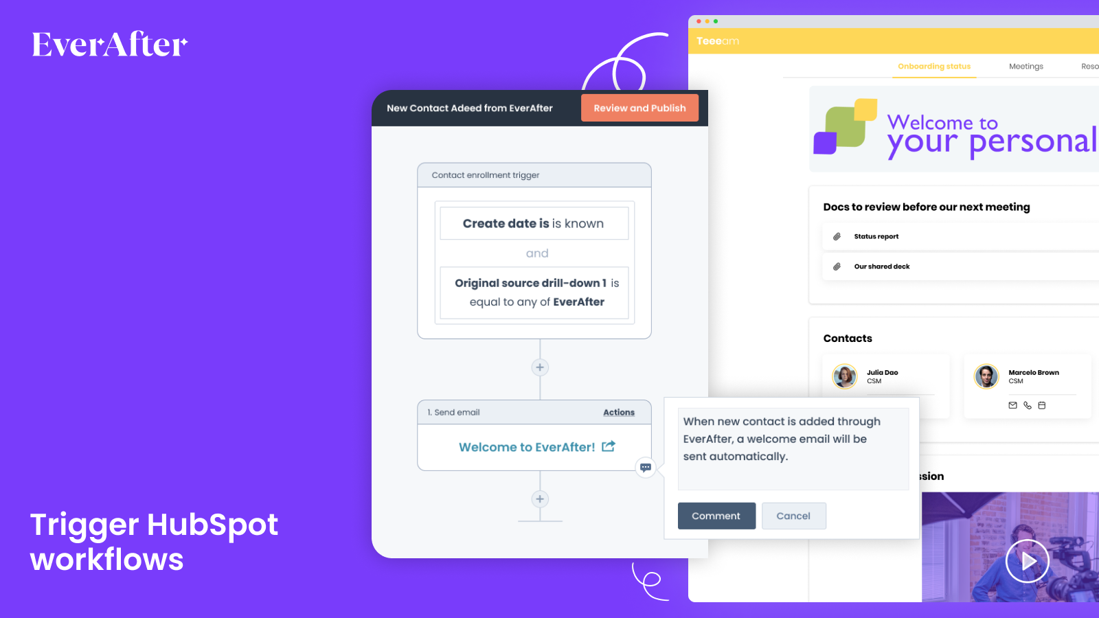 EverAfter HubSpot Integration | Connect Them Today
